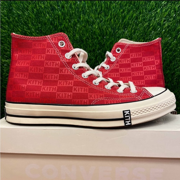 Converse | Shoes | Kith X Converse Chuck Taylor Chuck 7 Salsa Red ...